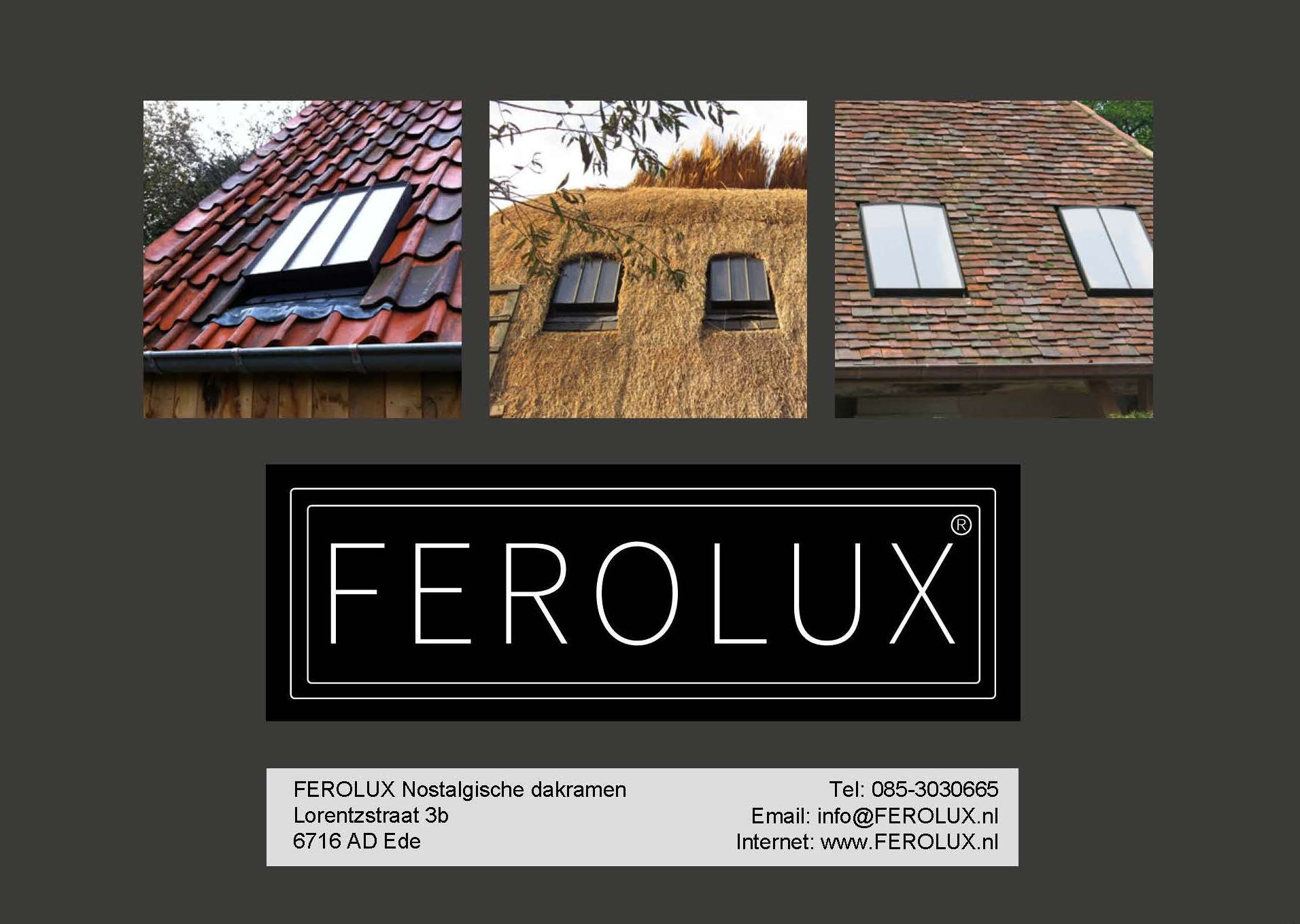 FEROLUX Nostalgische dakramen